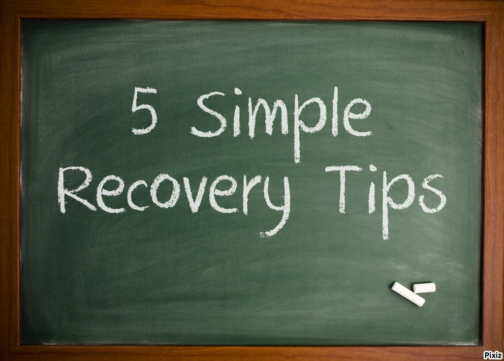 5 Simple Recovery Tips – Tom's Health & Fitness